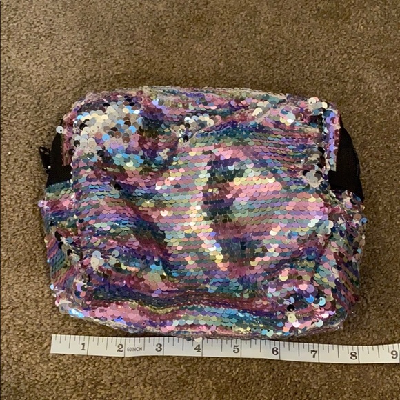 Bags | Sequin Makeup Bag | Poshmark